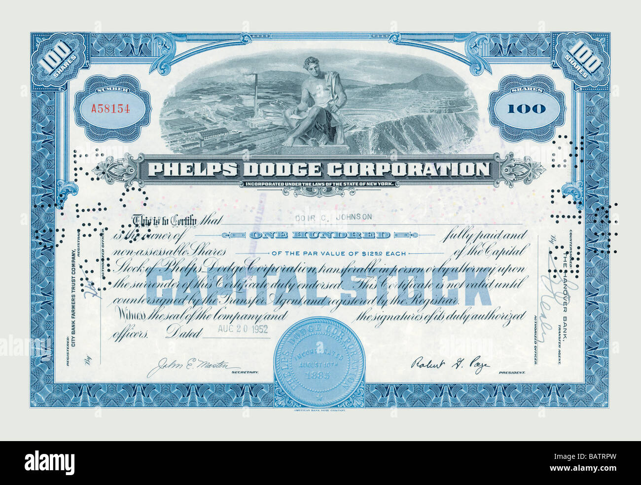 Phelps dodge corporation -Fotos und -Bildmaterial in hoher Auflösung ...