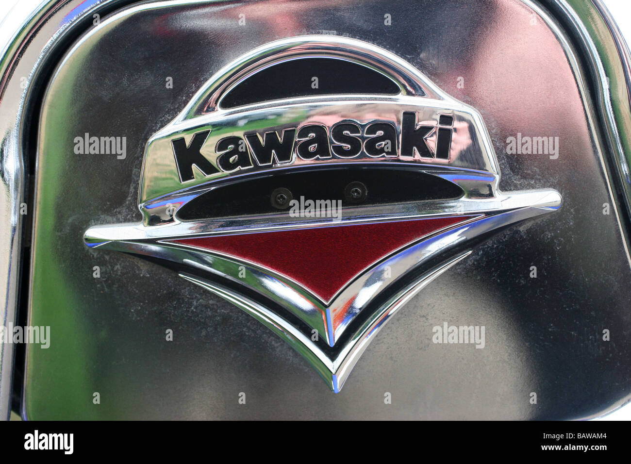 Kawasaki Motorrad logo Stockfotografie - Alamy