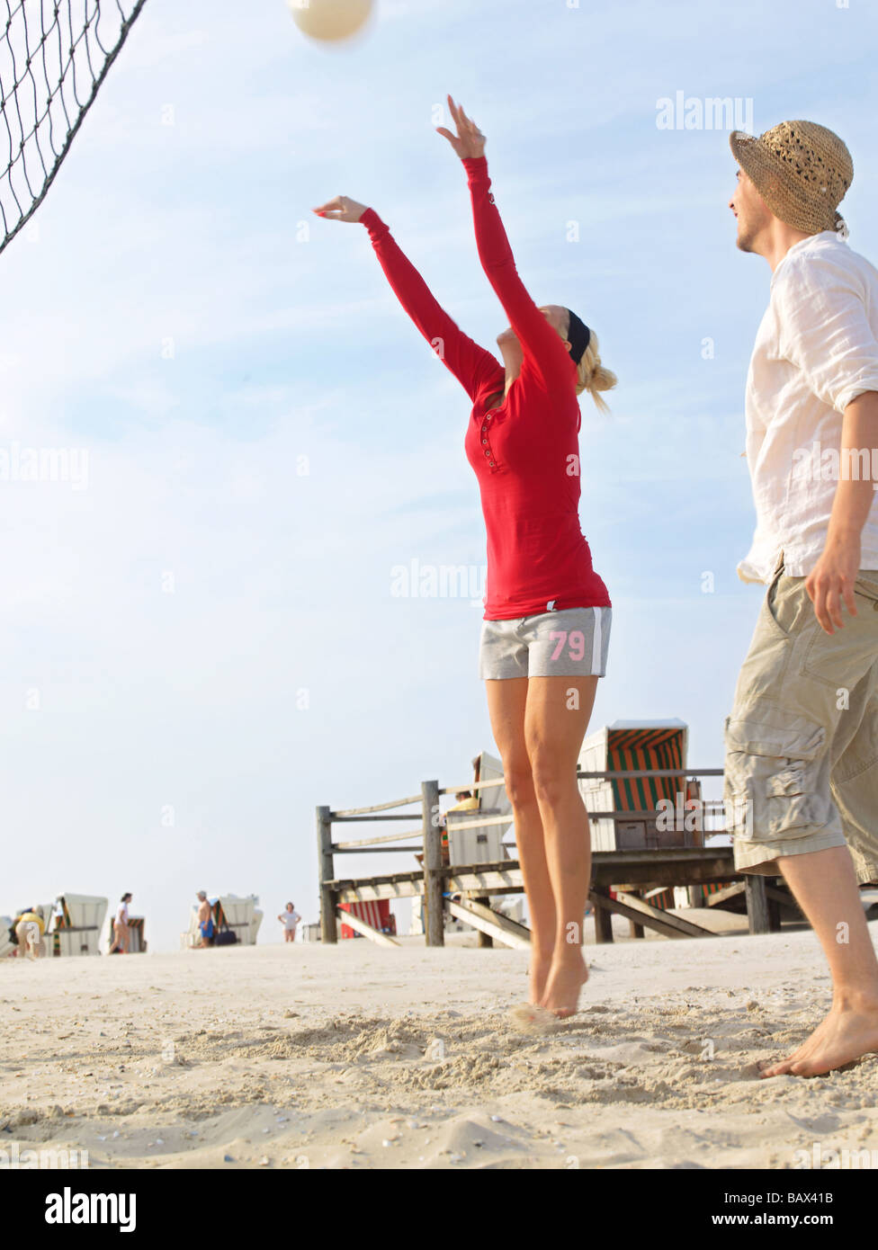 Beachvolleyball liebe -Fotos und -Bildmaterial in hoher Auflösung – Alamy