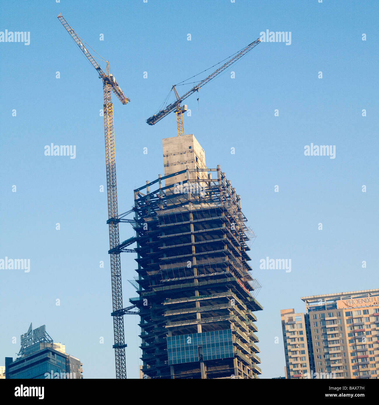 China shanghai construction high rise -Fotos und -Bildmaterial in hoher ...