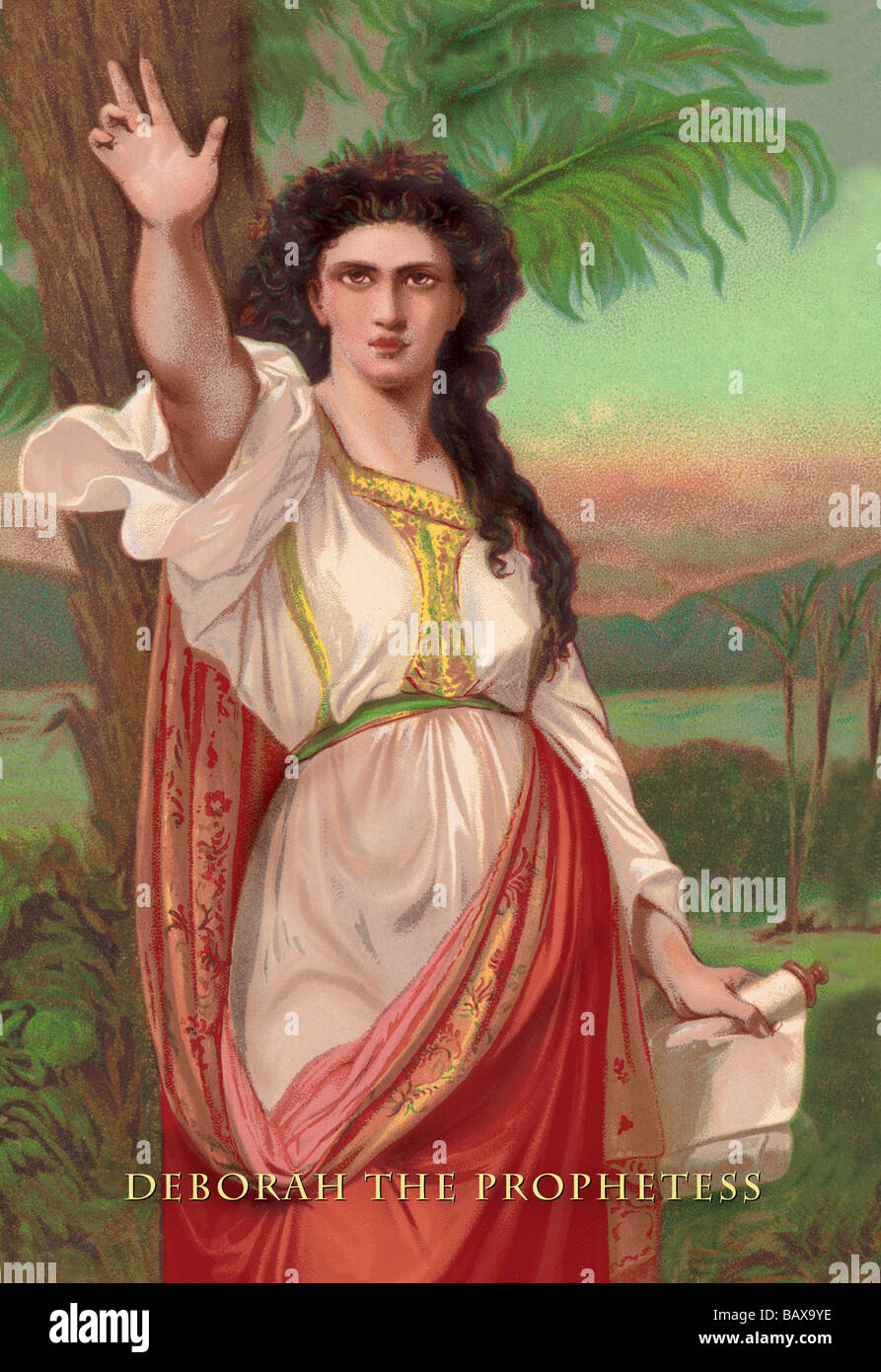 Die Prophetin Deborah Stockfotografie - Alamy