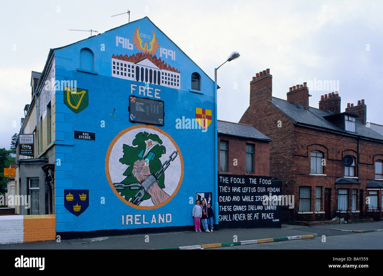 Murals Belfast Northern Ireland Great Stockfotos und -bilder Kaufen - Alamy