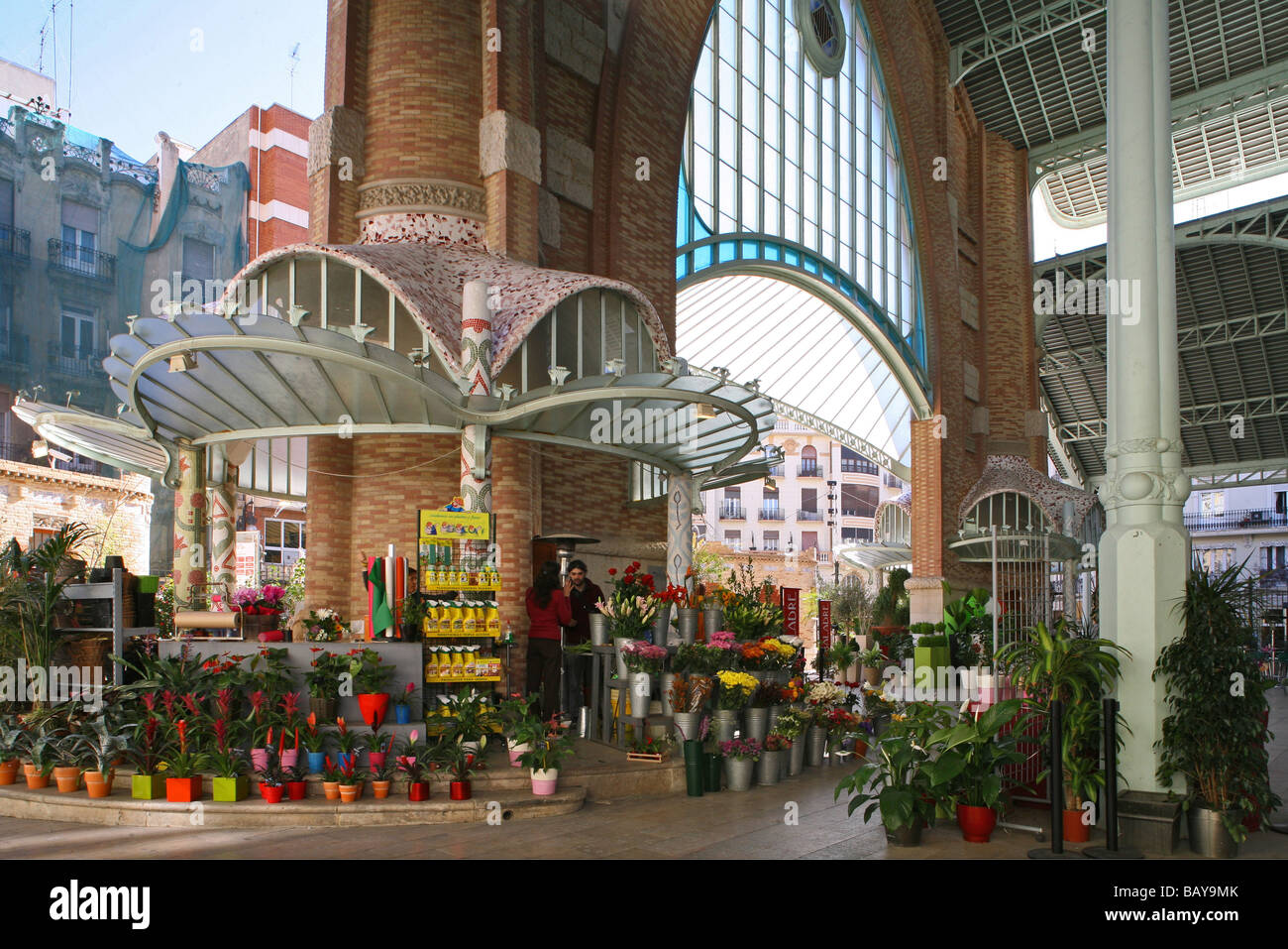 Colon Market Valencia Stockfotos und -bilder Kaufen - Alamy