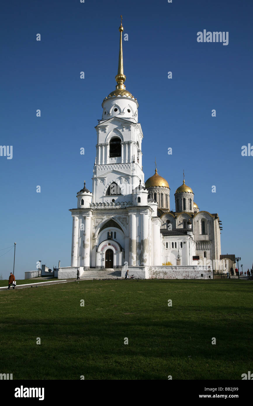 Vladimir. Russland. Goldener Ring. Goldenen Ring von Russland. Himmelfahrts-Kathedrale (Uspenski ...