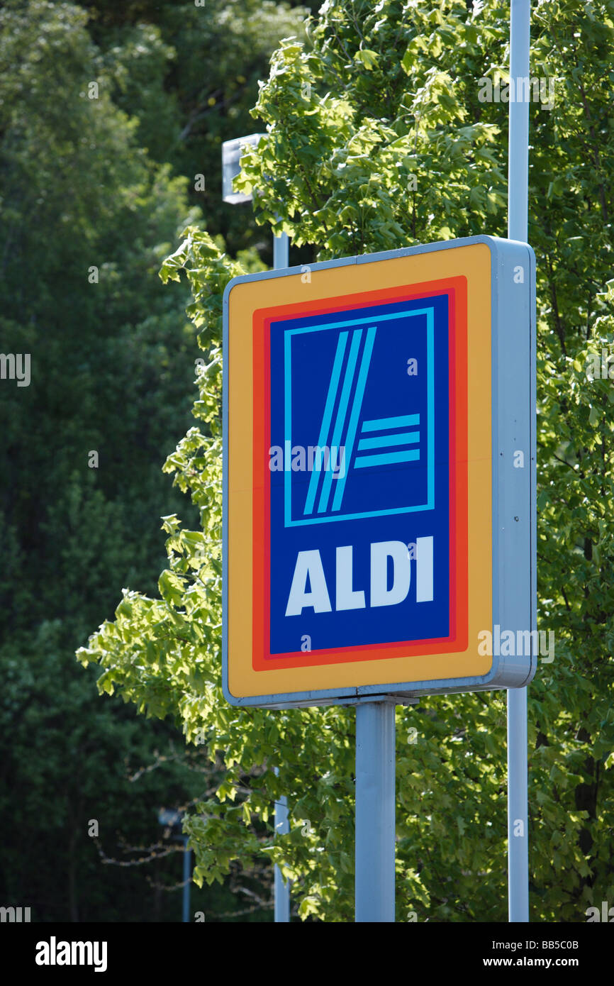 Aldi schild -Fotos und -Bildmaterial in hoher Auflösung – Alamy