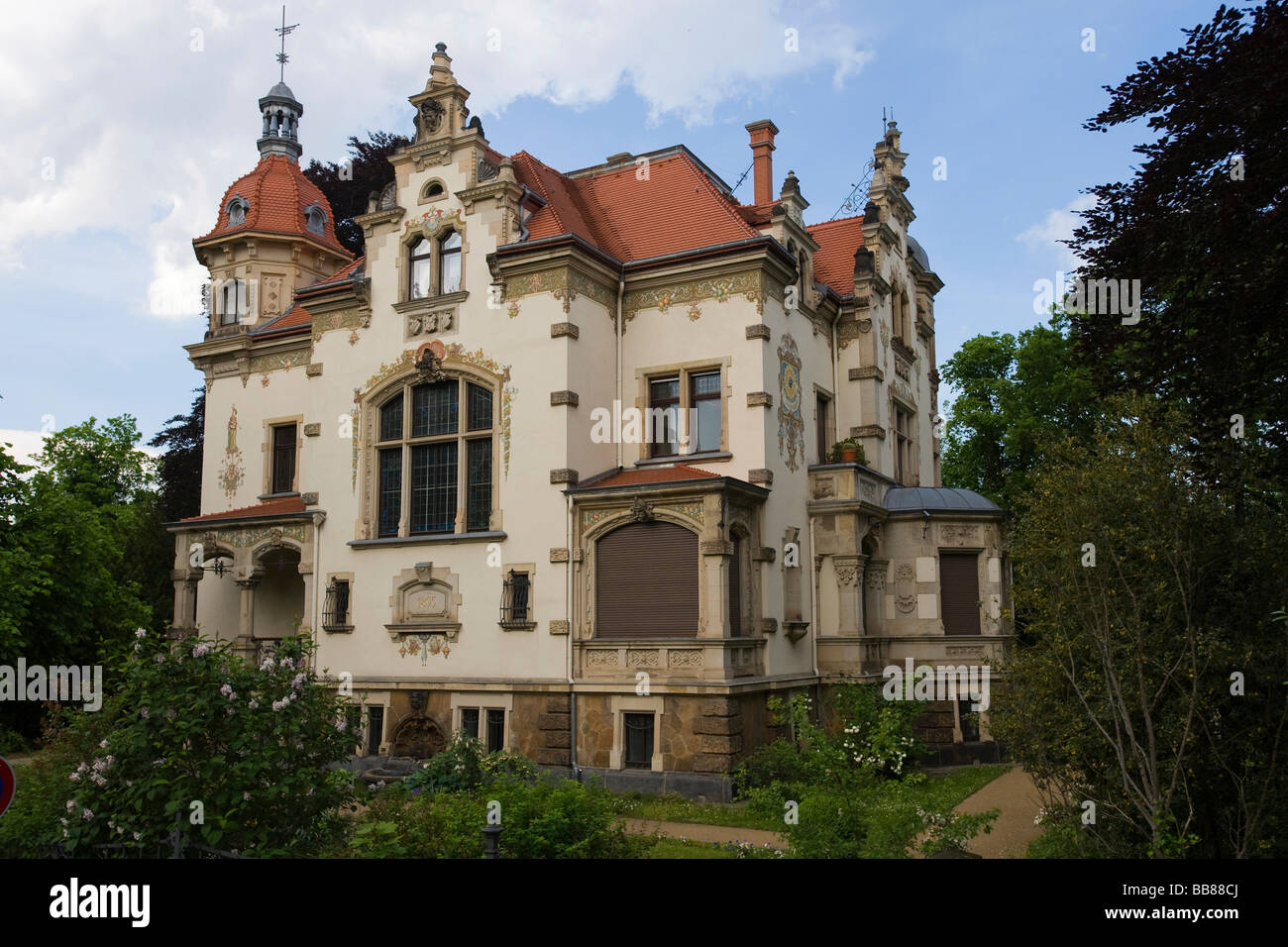 Villa Dresden Saxony Stockfotos und -bilder Kaufen - Alamy