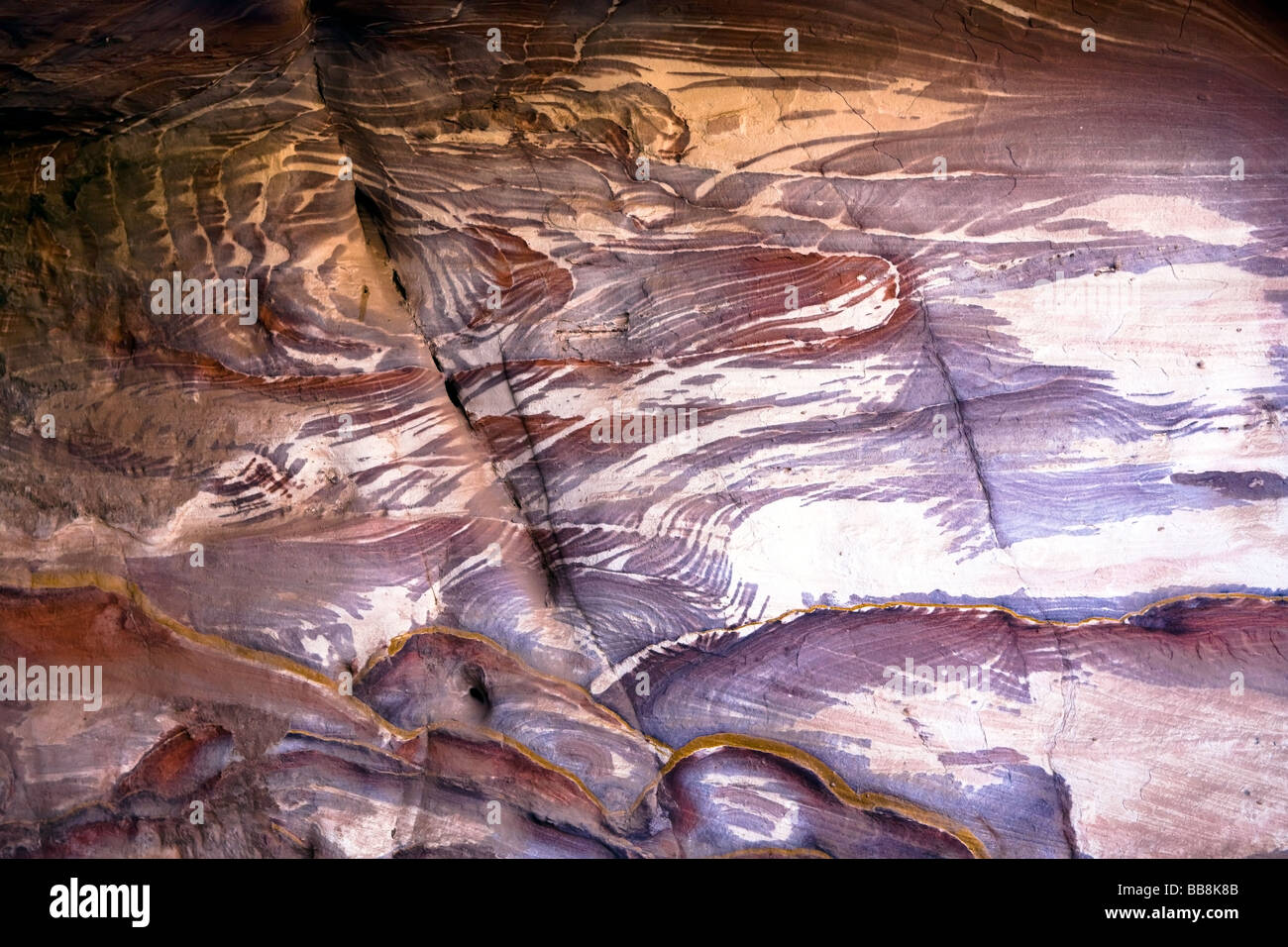 Grab Details und Texturen in Petra Nabatäer Hauptstadt Al Khazneh ...