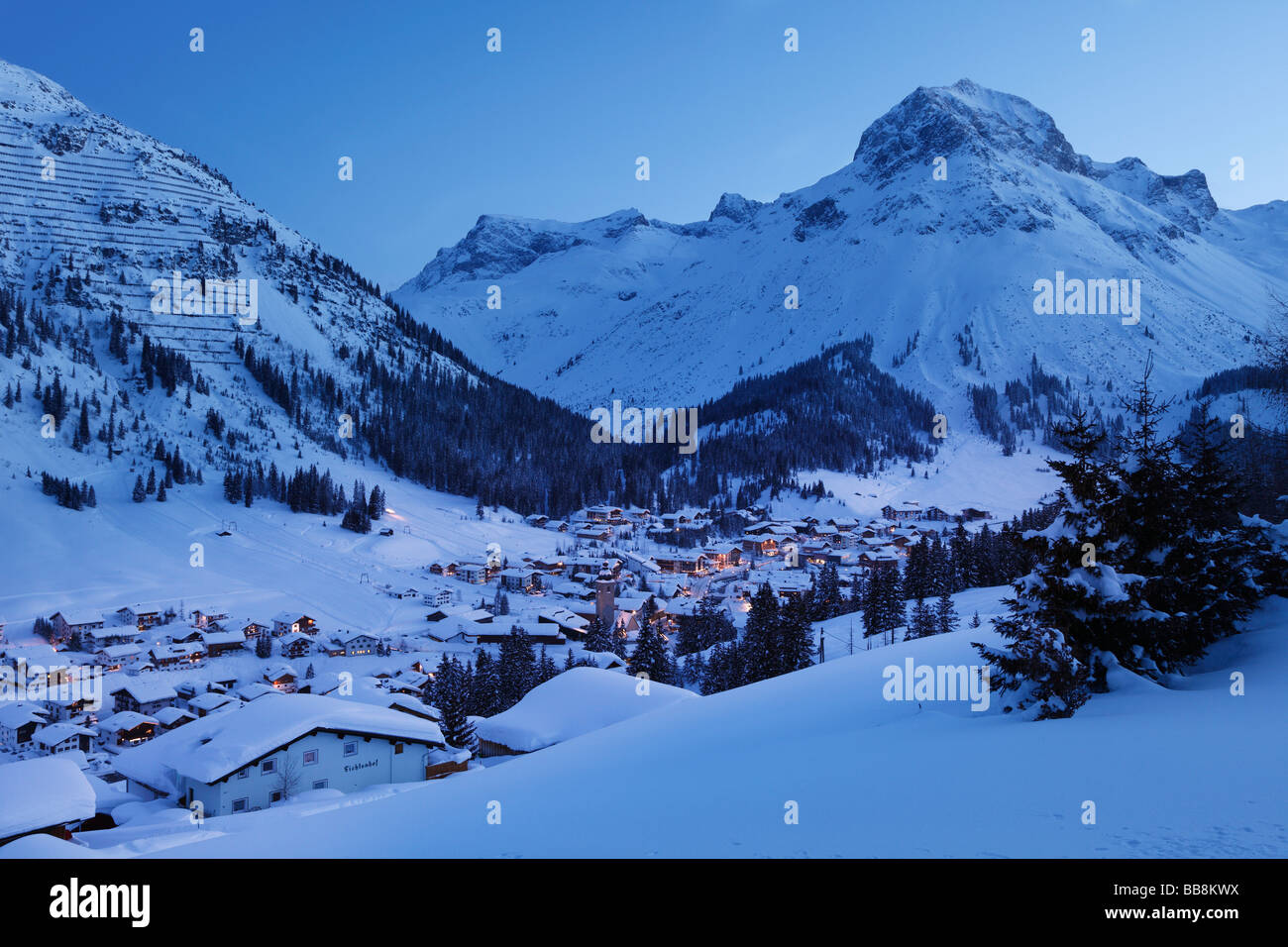 Austria europe lech vorarlberg omeshorn -Fotos und -Bildmaterial in ...