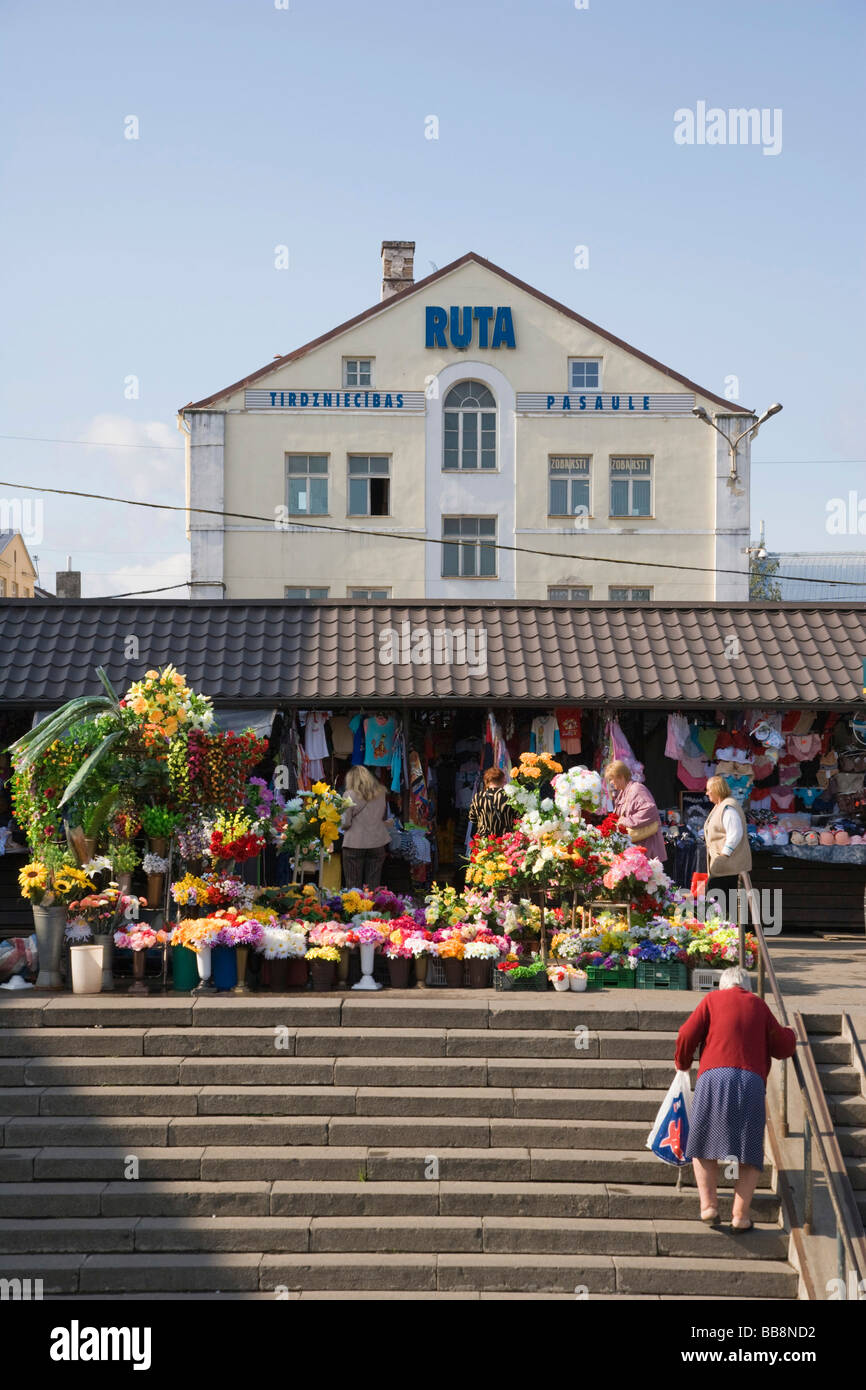 Zentralmarkt Riga Stockfotos und -bilder Kaufen - Alamy