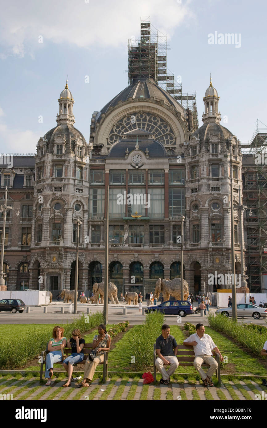 Bahnhof Antwerpen Centraal Stockfotos und -bilder Kaufen - Alamy