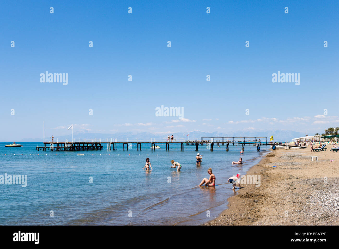 Beach Belek Turkey Stockfotos und -bilder Kaufen - Alamy