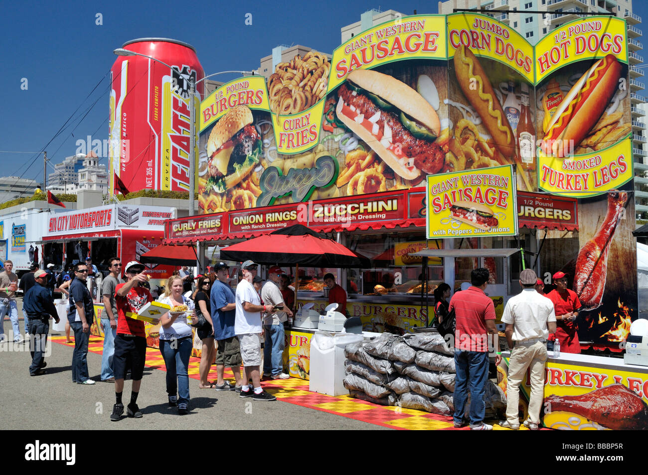 Usa fast food stand -Fotos und -Bildmaterial in hoher Auflösung – Alamy