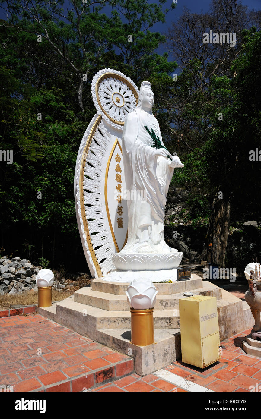 Statue von Quan bin (aka Quan The bin Bo Tat) der Bodhisattva des ...