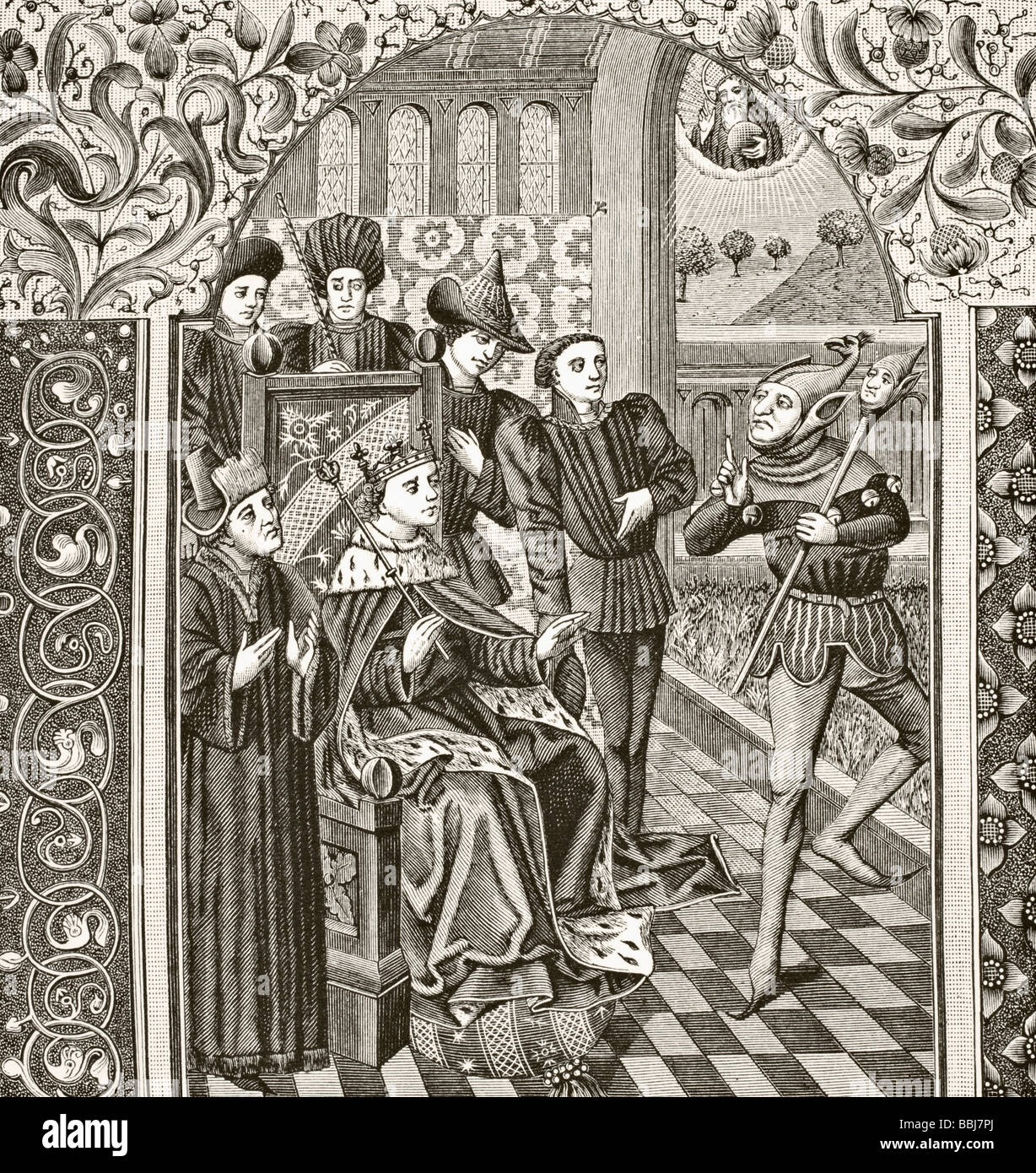 Hofnarr Mittelalter Stockfotos und -bilder Kaufen - Alamy