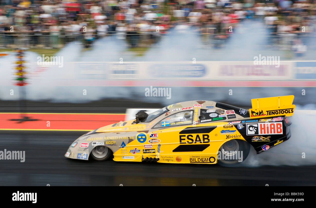 Top Methanol Funny Car Dragster Esab angetrieben von Leif Andreasson ...