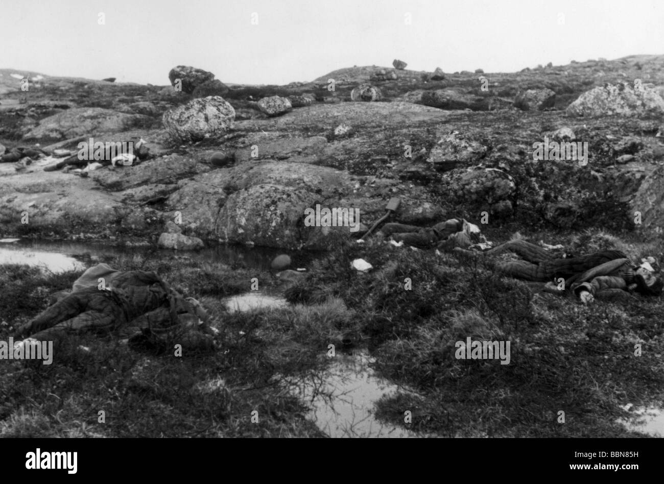 Ereignisse, Zweiter Weltkrieg / 2. Weltkrieg, Russland, gefallene ...