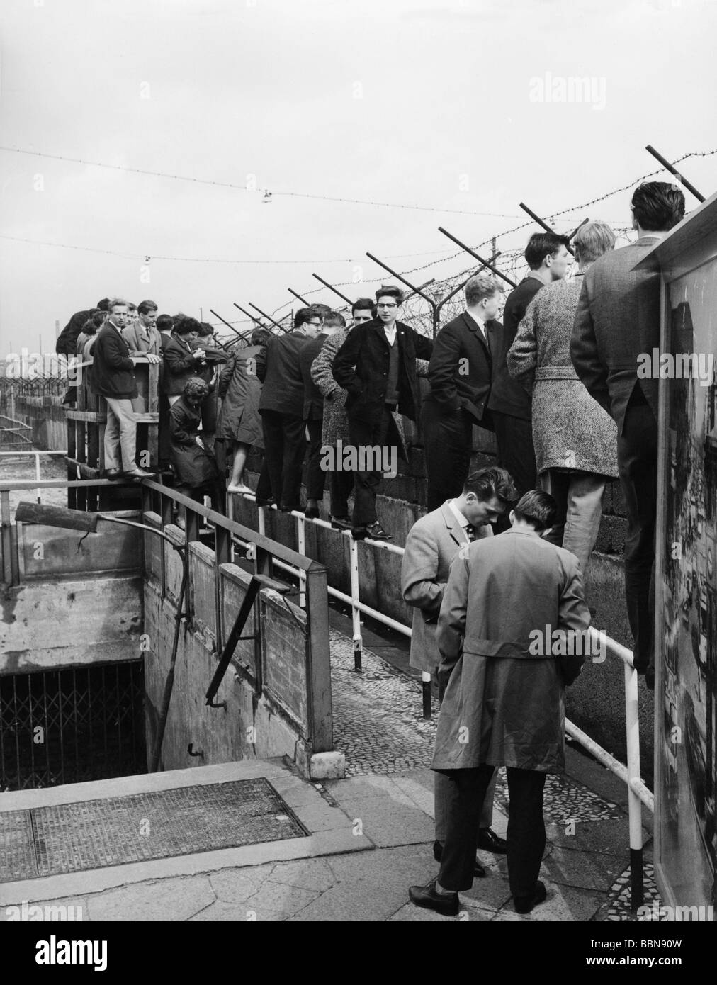 1964 Berliner Mauer Stockfotos und -bilder Kaufen - Alamy