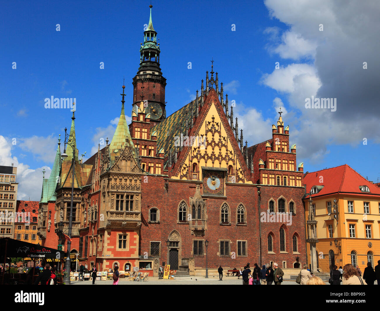Polen-Breslau-Rathaus Stockfoto, Bild: 24461589 - Alamy