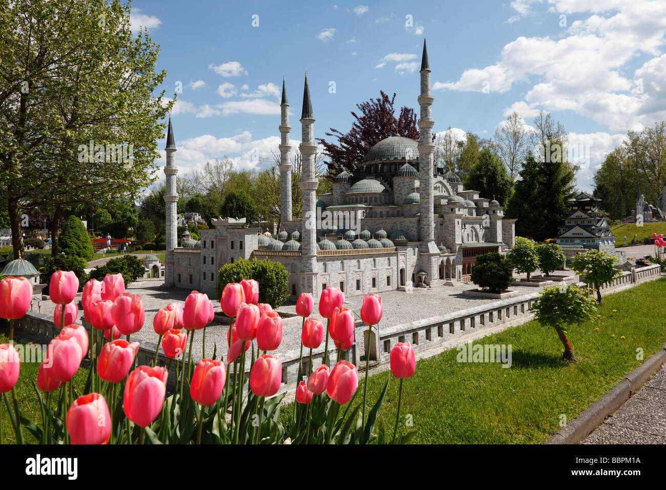 Replik der Suleiman Moschee in Istanbul, Minimundus, Klagenfurt ...