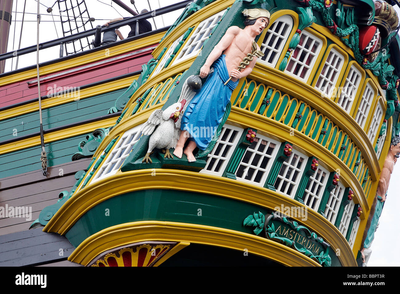 DAS BOOT "AMSTERDAM", SCHEEPVAART MUSEUM, AMSTERDAM, NIEDERLANDE ...