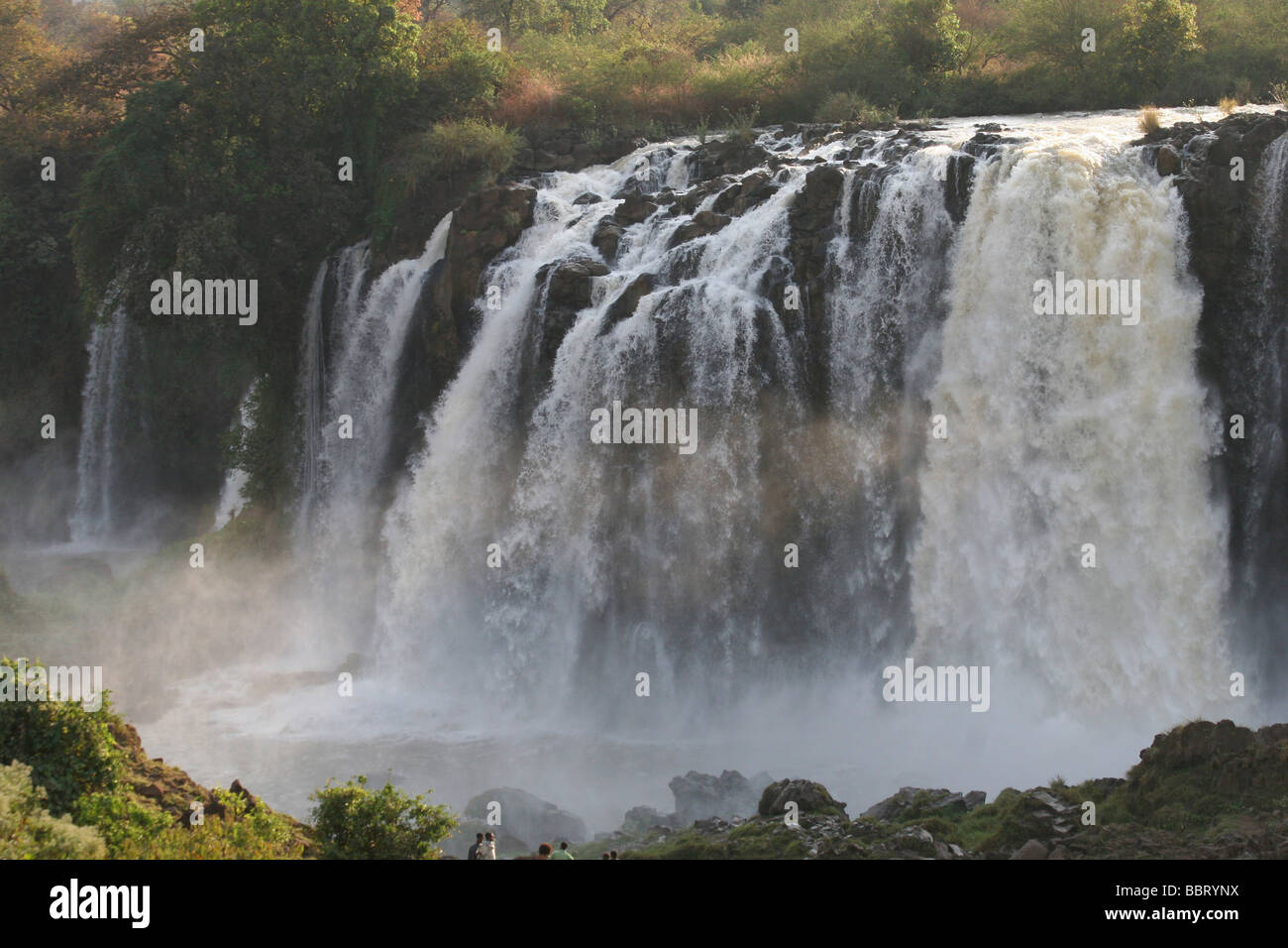 Waterfall River Nile Ethiopia Stockfotos & Waterfall River Nile ...