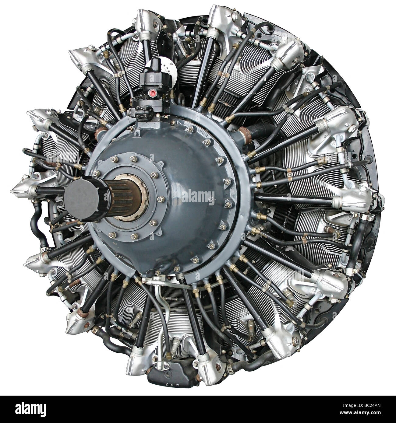 Mit Flugzeugmotor Sternmotor Stockfotos und -bilder Kaufen - Alamy