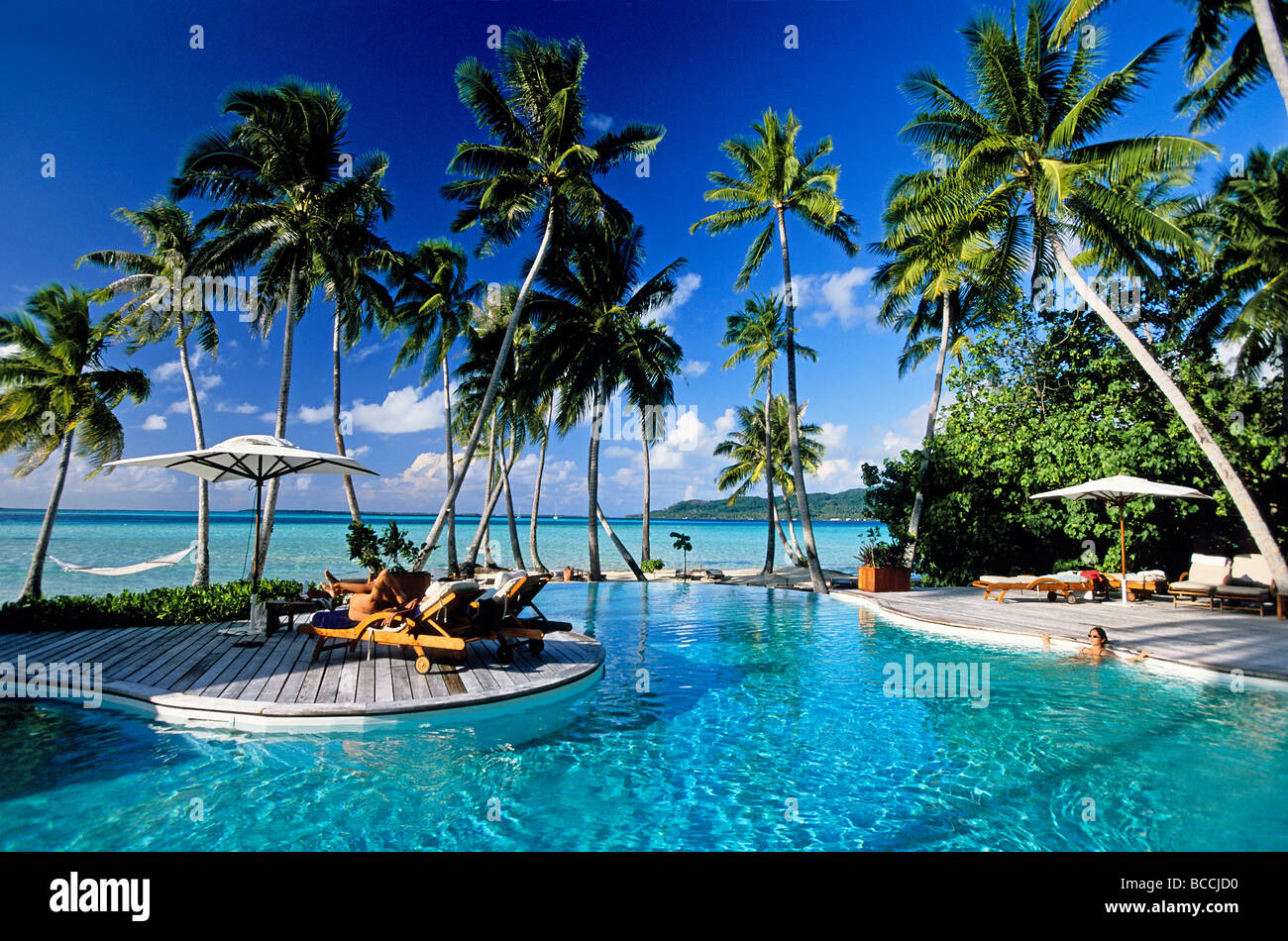 Französisch-Polynesien, Gesellschaftsinseln, Tahaa Insel, Taha Pearl ...