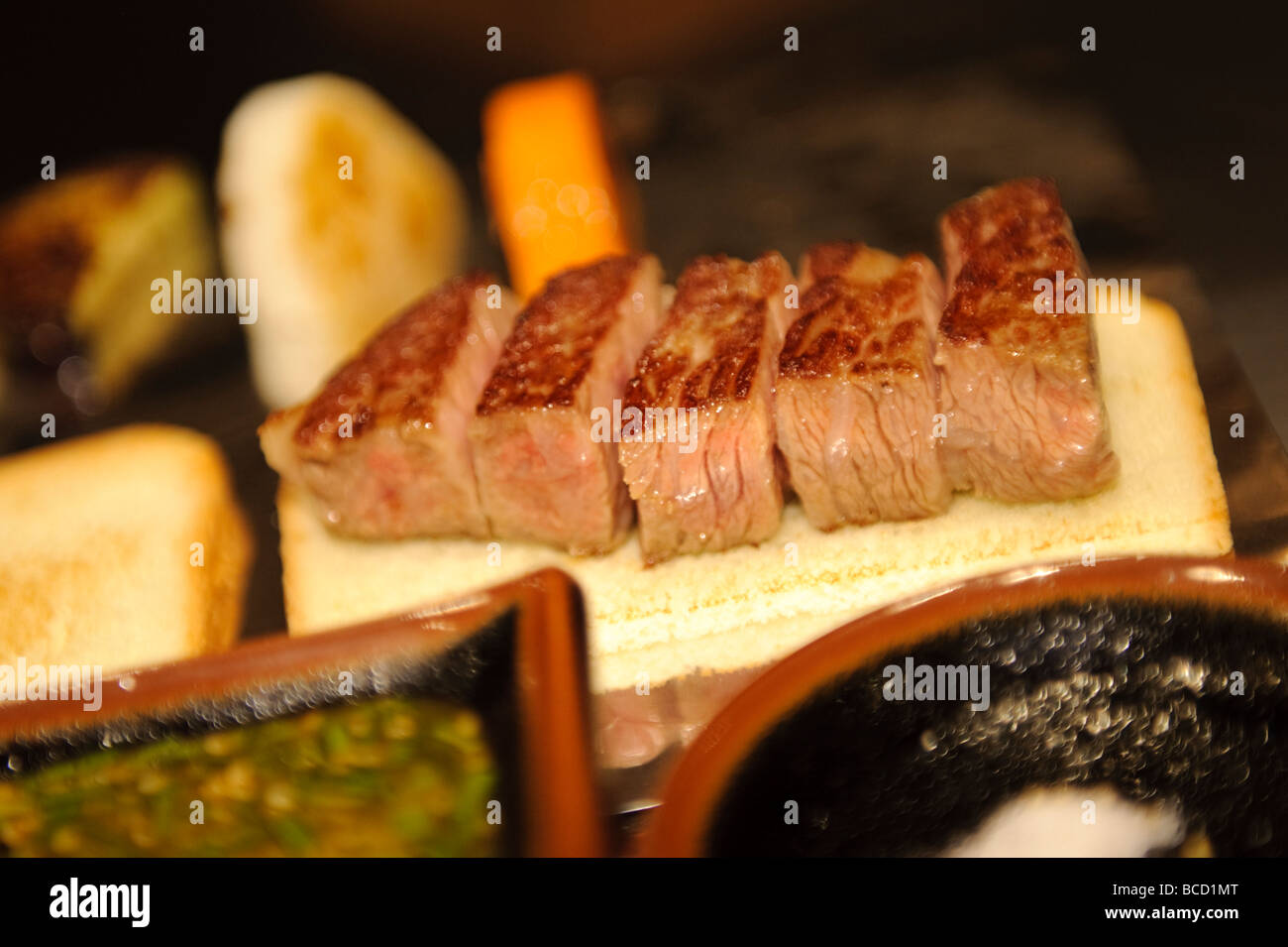Kobe rindfleisch wagyu steak japan fleisch -Fotos und -Bildmaterial in ...