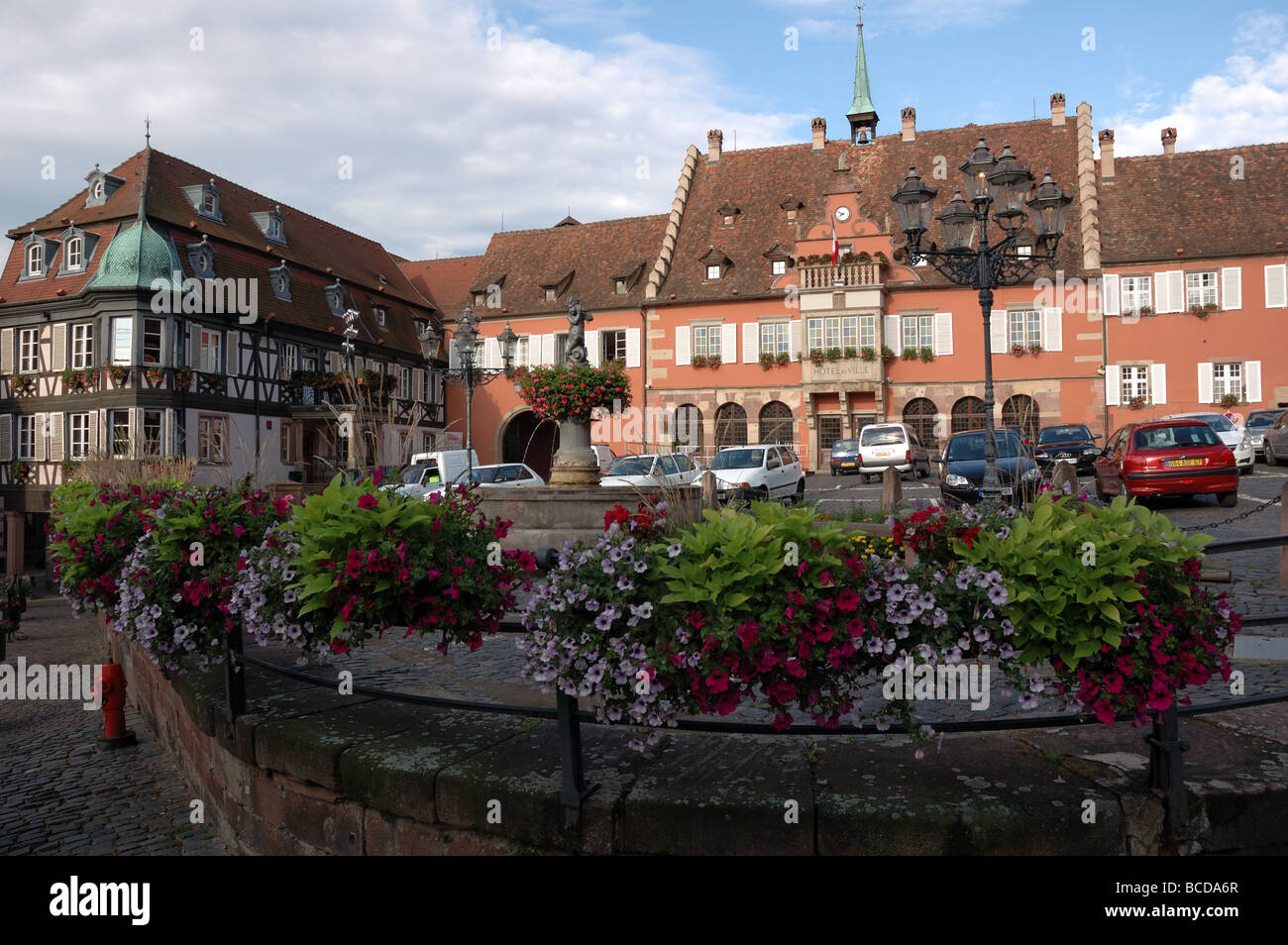 Rathaus in Barr, Elsass, Frankreich Stockfotografie - Alamy