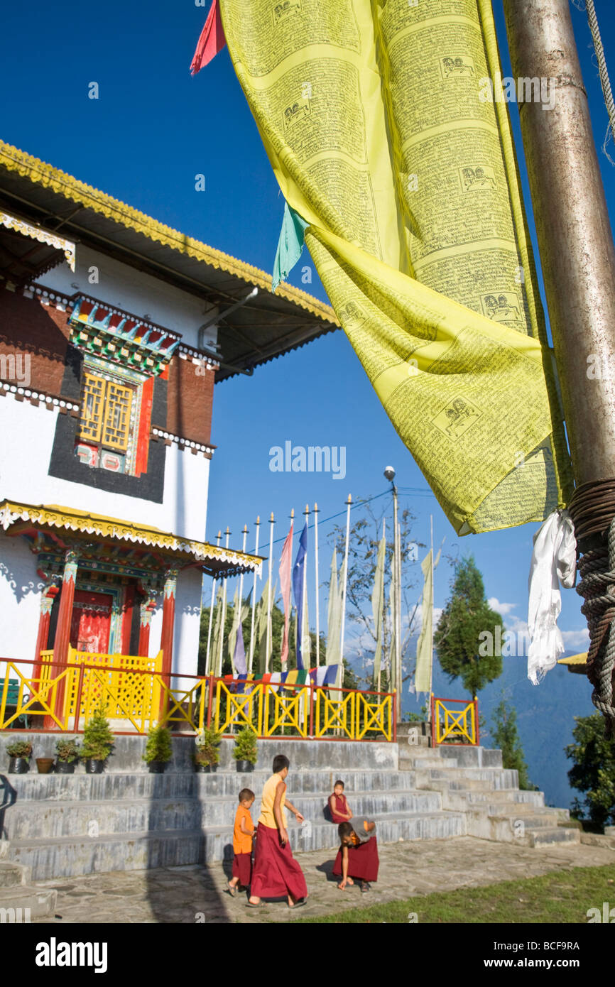 Indien, Sikkim, Pelling Pemayangtse Gompa, eines Sikkim die älteste und ...