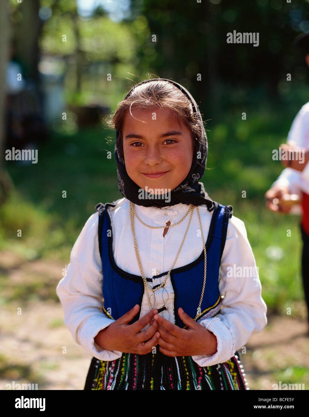 Portugal Girl In National Costume Stockfotos und -bilder Kaufen - Alamy