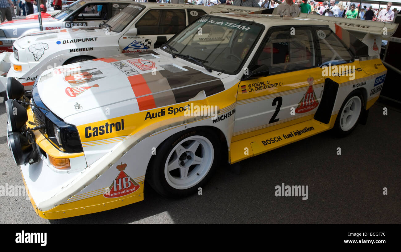 Short Wheel Base (SWB) 1985 Audi S1 Quattro von Stig Blomqvist beim ...