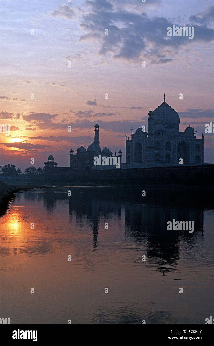 Indien Uttar Pradesh Agra Taj Mahal Mumtaz Mahal Grab Yamuna River ...