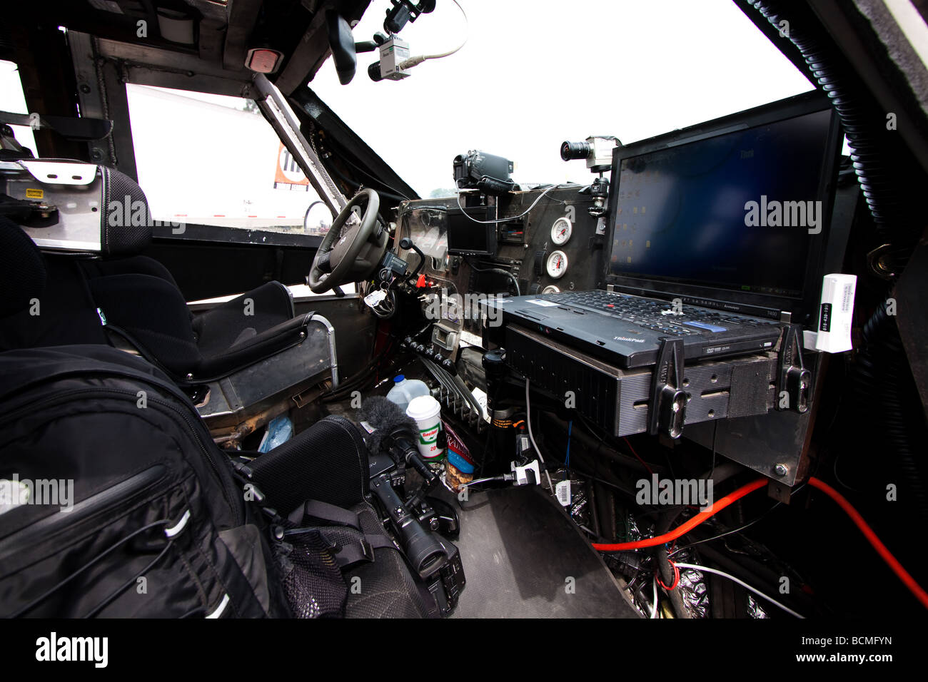 Das Cockpit des TIV2 Tornado abfangen Fahrzeug 2 im Besitz und ...