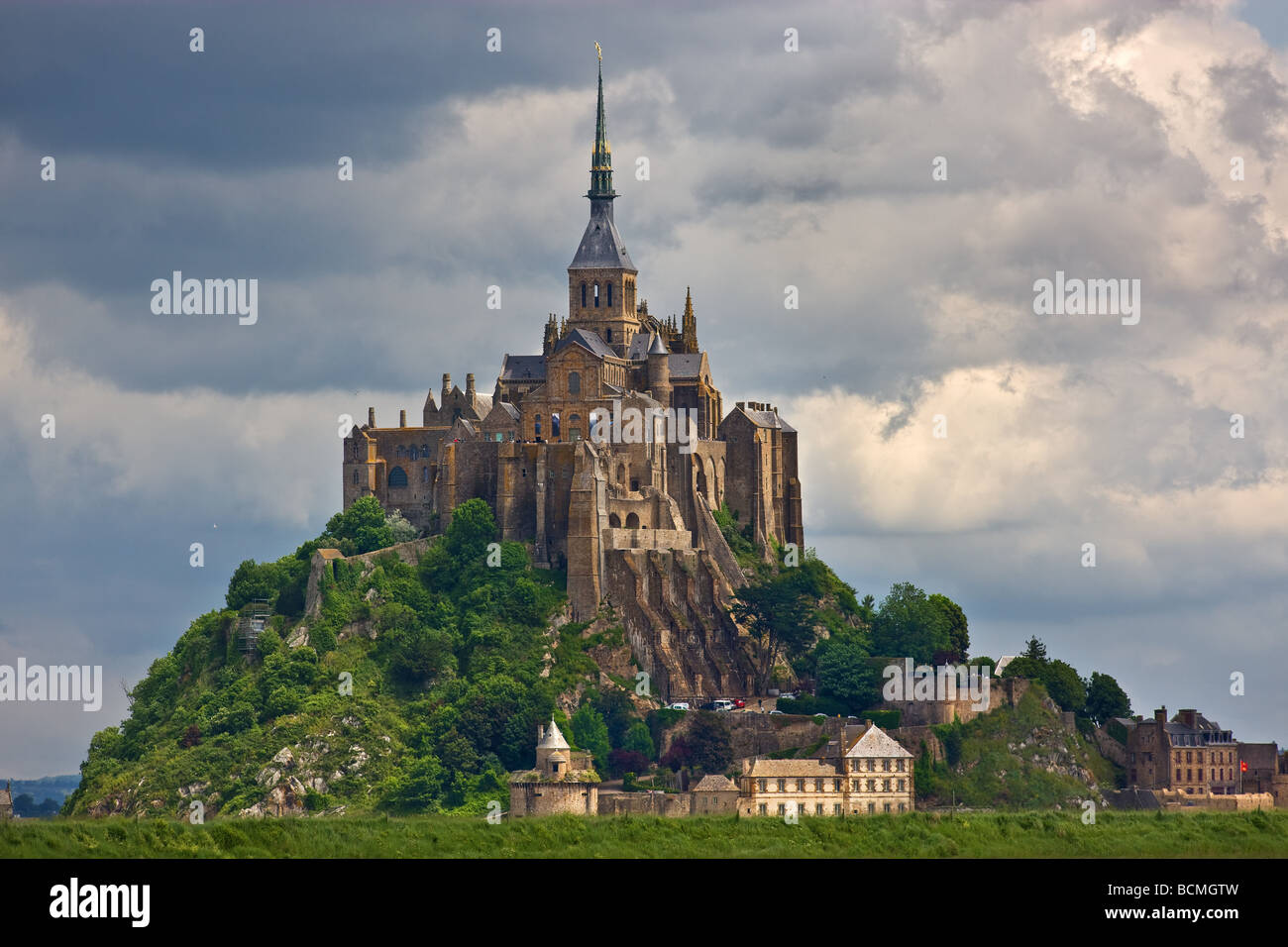 Malerische ansicht von mont saint michel -Fotos und -Bildmaterial in ...