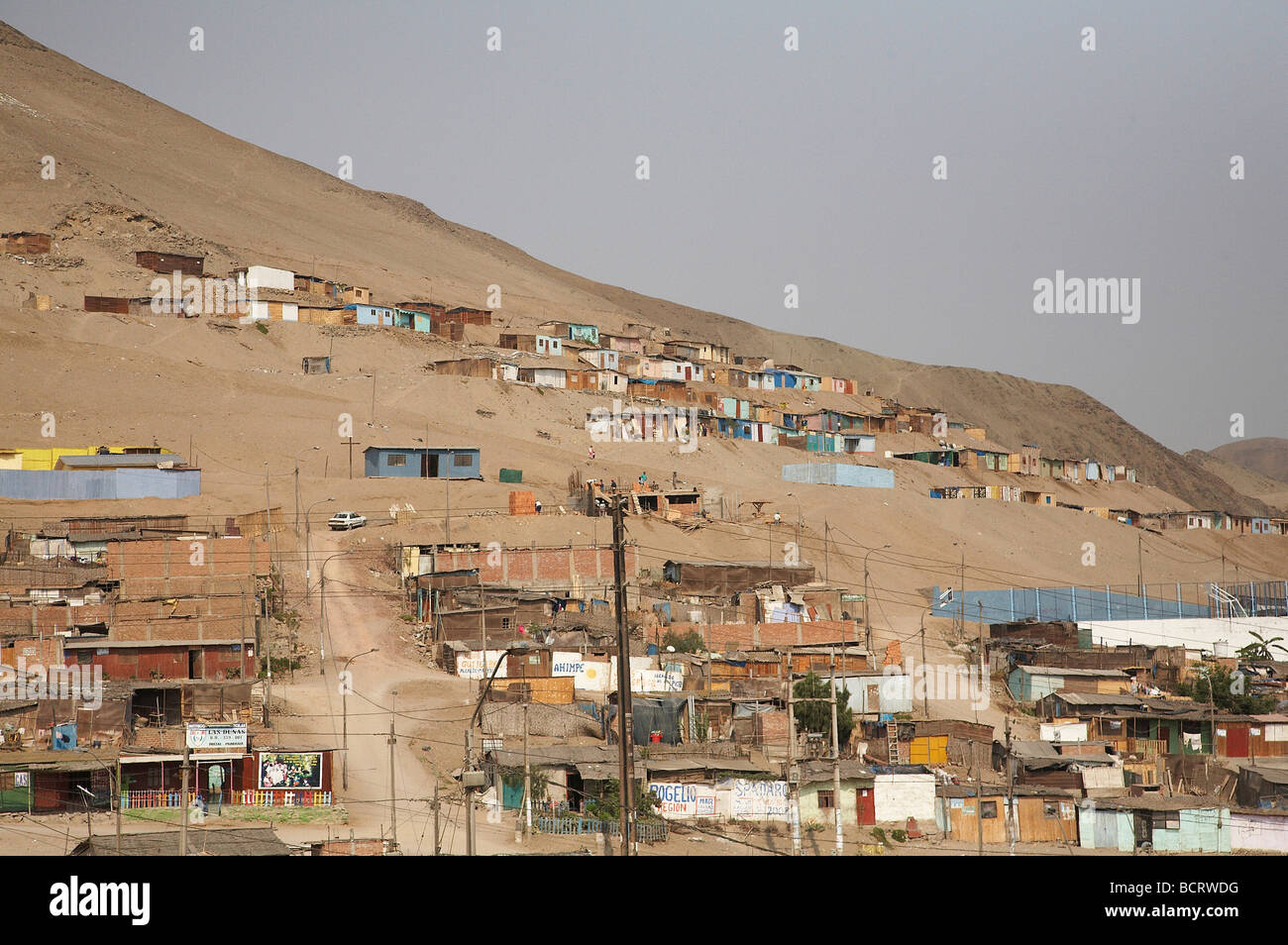 Peru Slum Peru Armut Stockfotos und -bilder Kaufen - Alamy