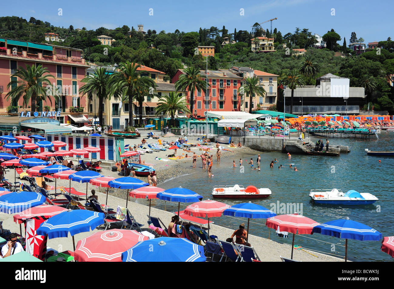 Rapallo Beach Stockfotos & Rapallo Beach Bilder - Alamy