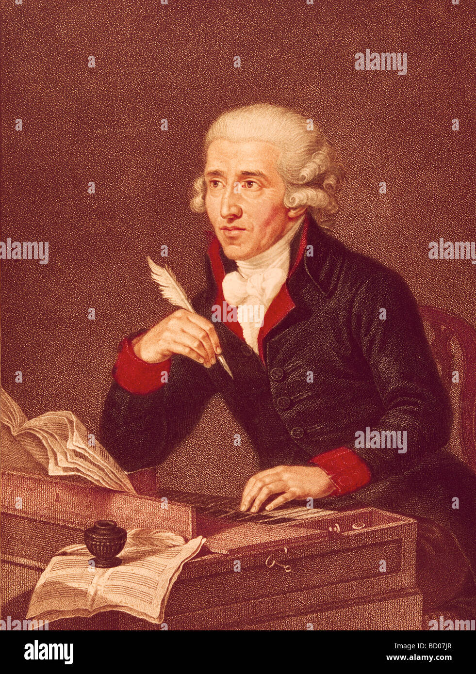 Joseph Haydn Portrait Stockfotos und -bilder Kaufen - Alamy