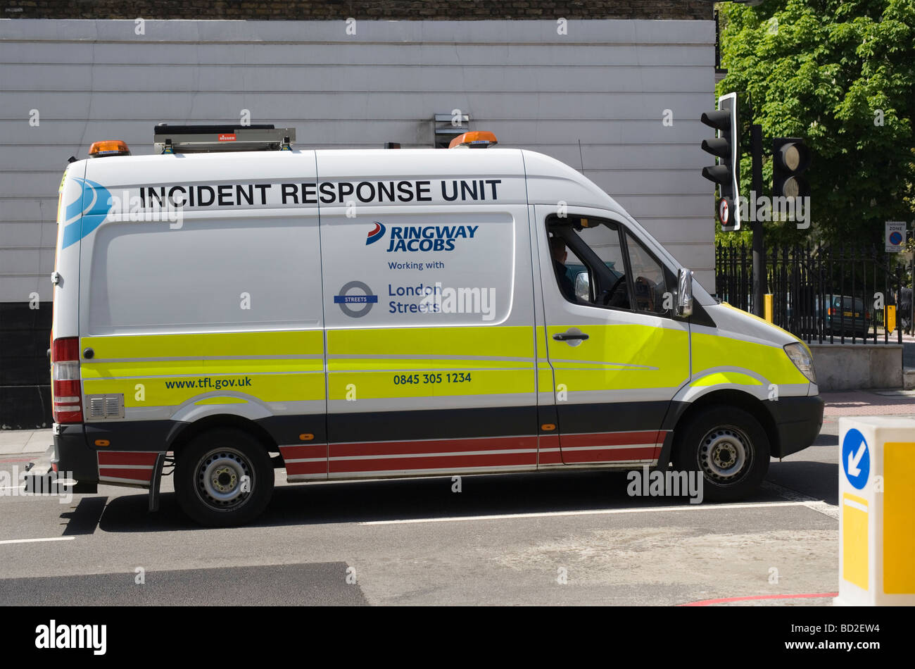 Incident Response Unit van, London, England, UK, Europa Stockfotografie ...