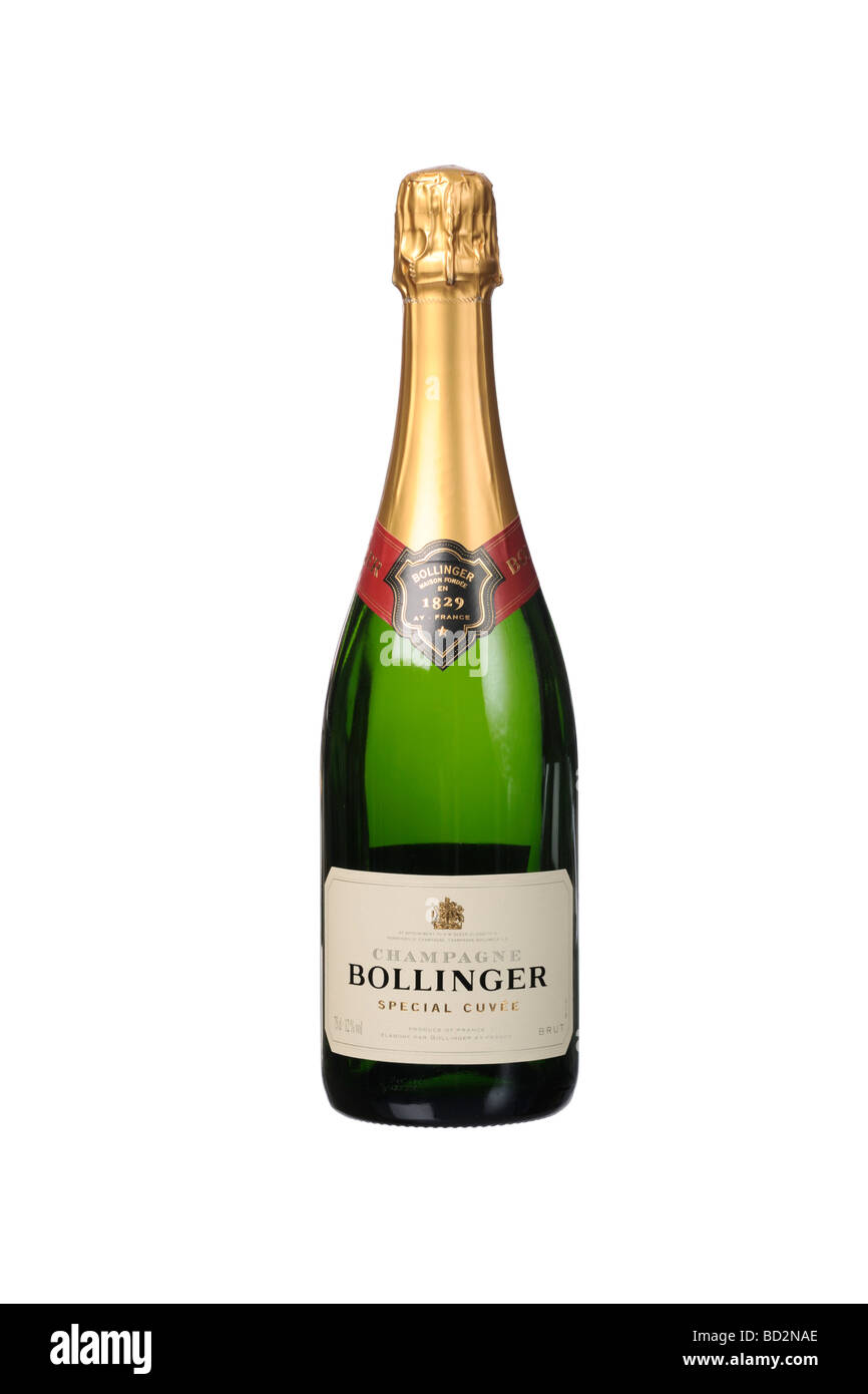 Bollinger 1829 besondere Cuvée Champagner-Flasche Stockfotografie - Alamy