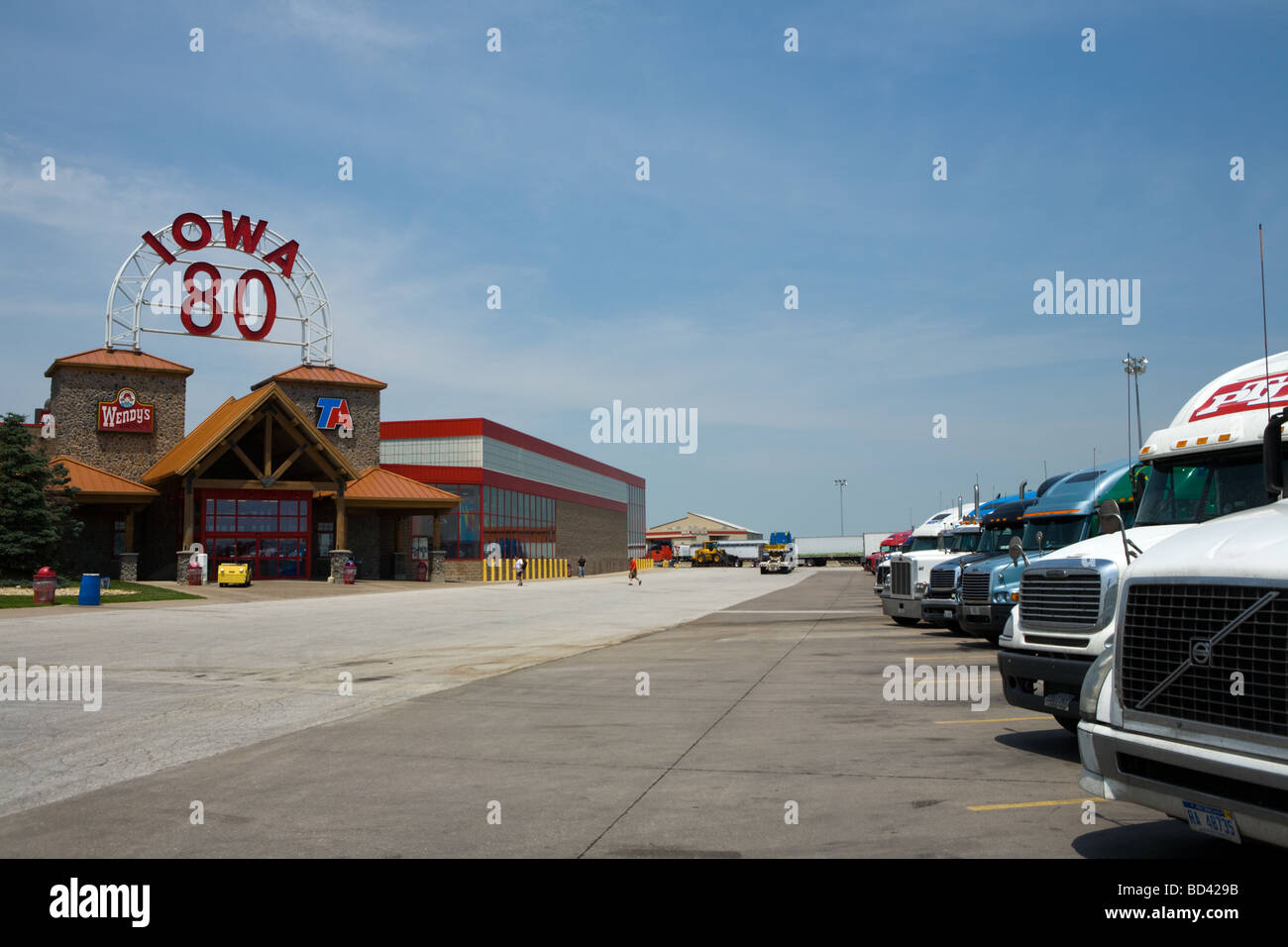Iowa 80 Truck Stop Stockfotos und -bilder Kaufen - Alamy