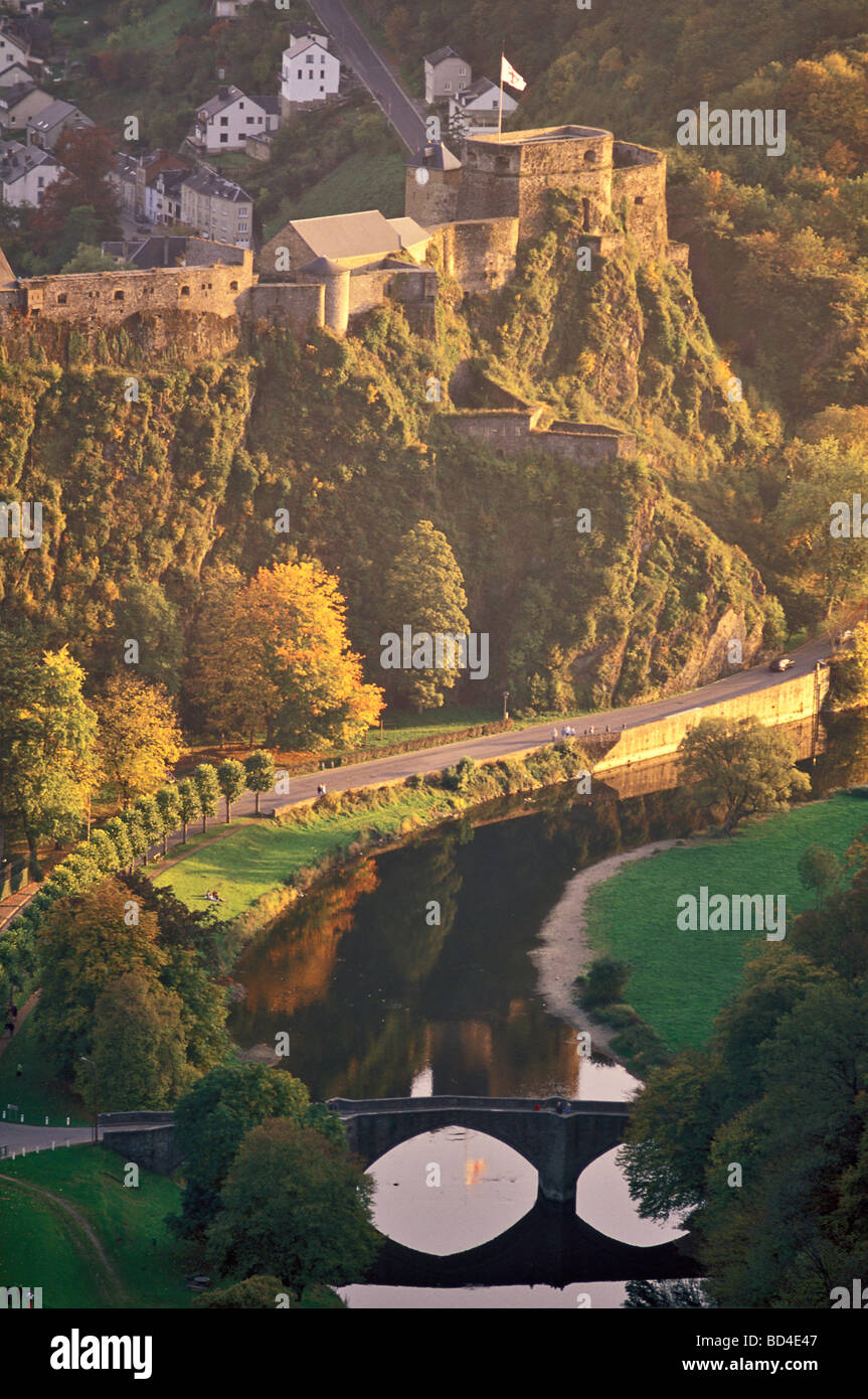 Belgium Ardennes Bouillon Bouillon Castle Stockfotos und -bilder Kaufen ...