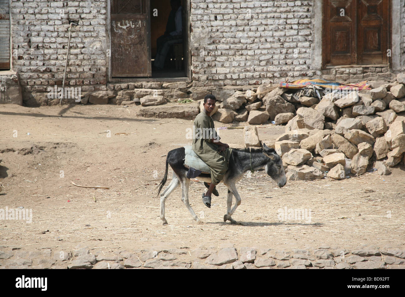 Donkey Riding Stockfotos und -bilder Kaufen - Alamy