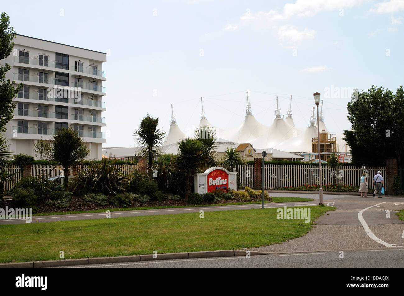Butlins The Ocean Hotel in Bognor Regis englische Seebad West Sussex ...