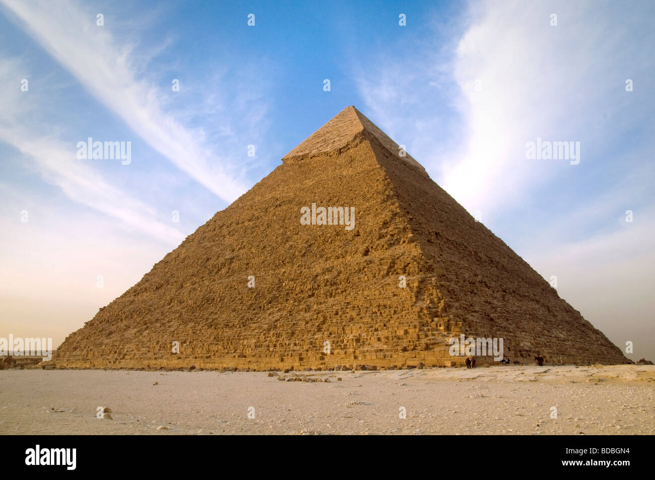 Pyramide von Gizeh, Kairo, Ägypten Stockfotografie - Alamy