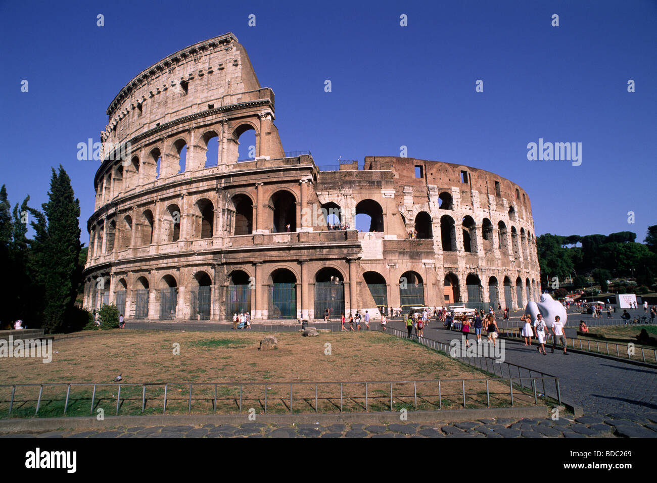 Italien, Rom, Kolosseum Stockfotografie - Alamy