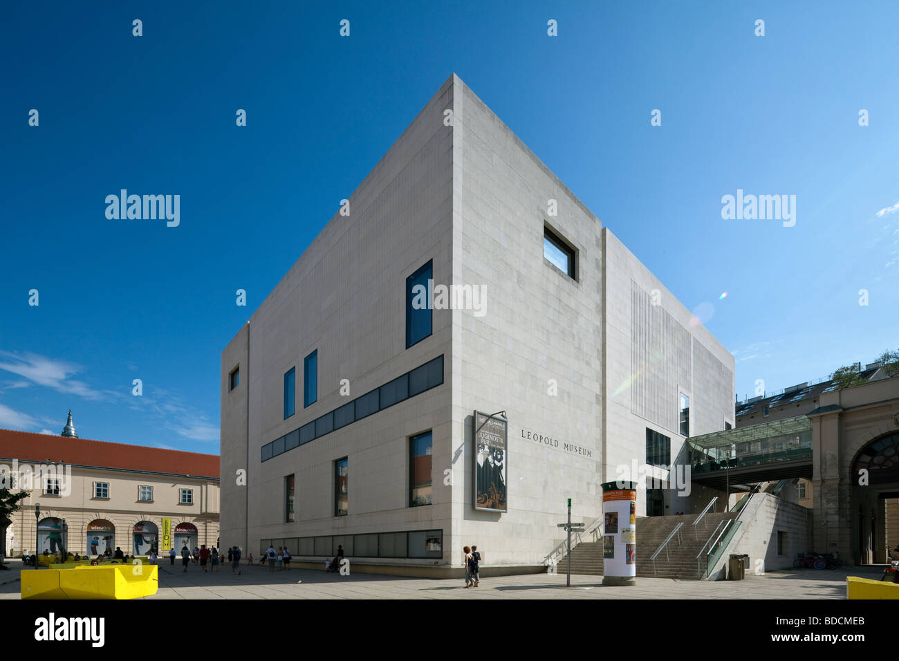 Leopold Museum, MuseumsQuartier, Wien, Österreich Stockfotografie - Alamy