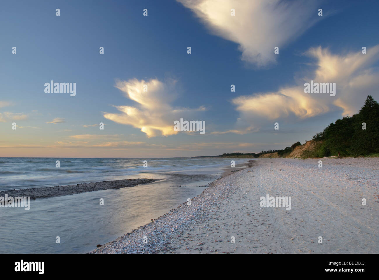 Ostseeküste bei Labrags, Kurland, Lettland Stockfotografie - Alamy
