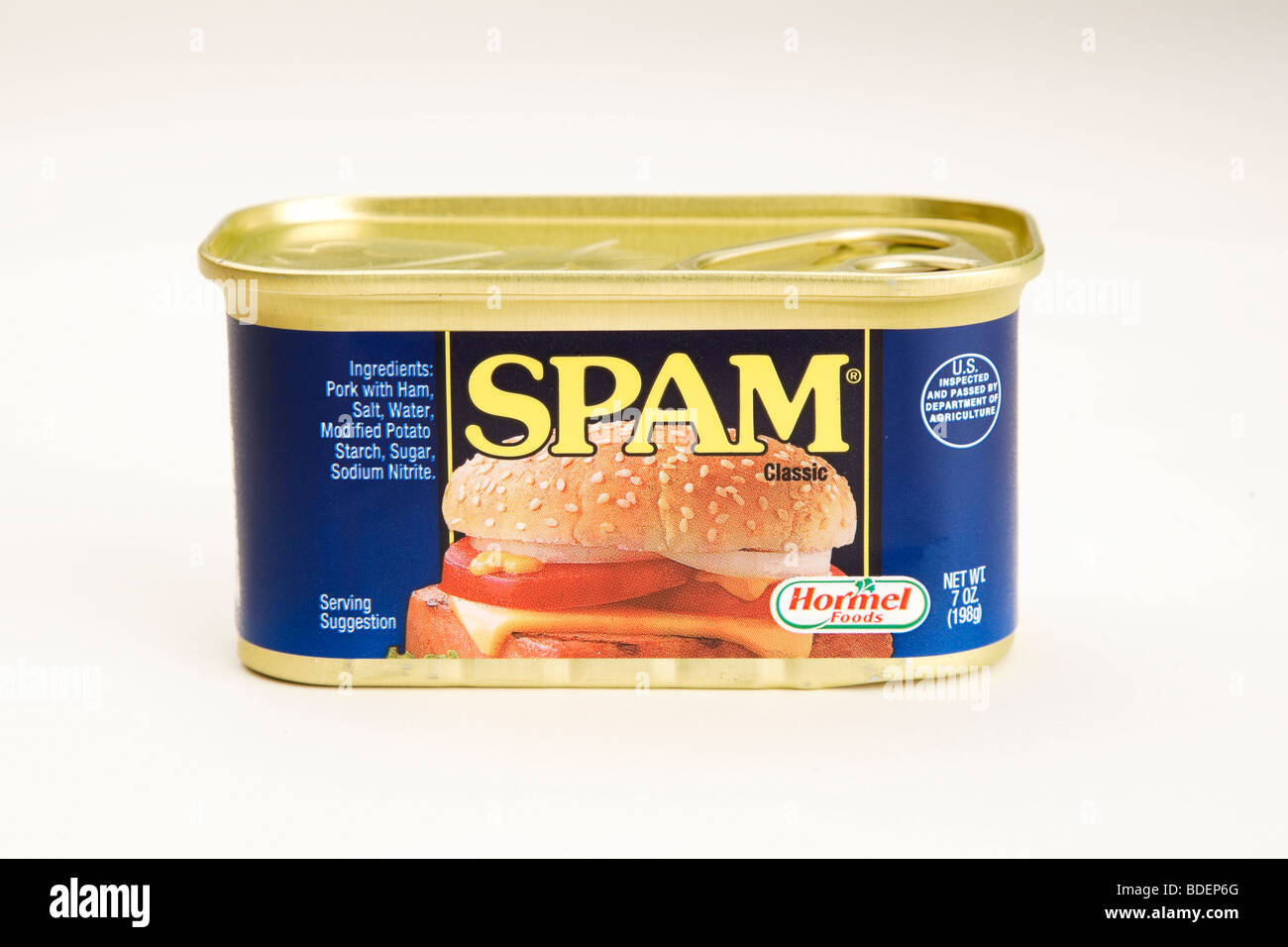 Spam canned meat -Fotos und -Bildmaterial in hoher Auflösung – Alamy