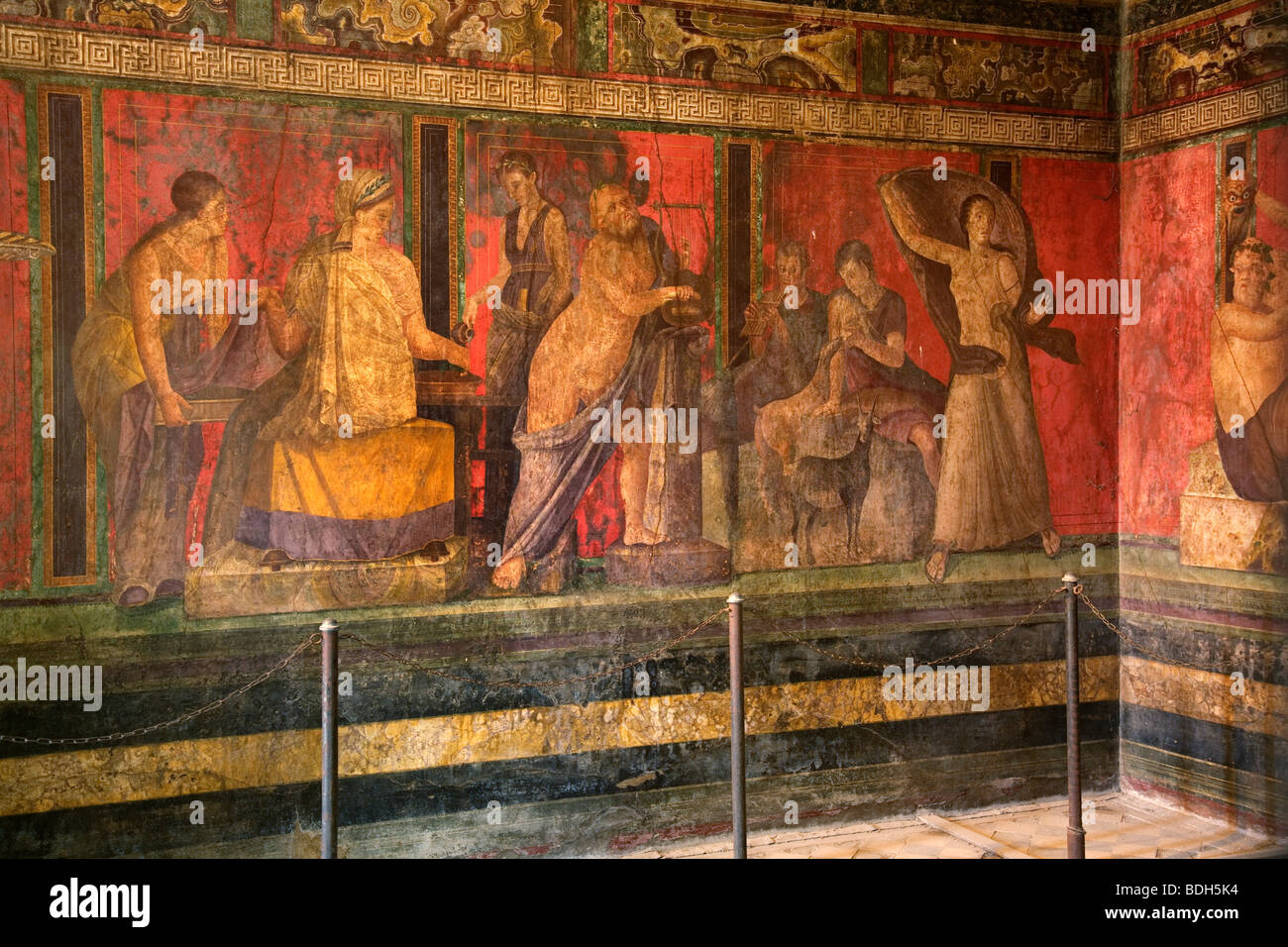 Römisches gelage fresko -Fotos und -Bildmaterial in hoher Auflösung – Alamy